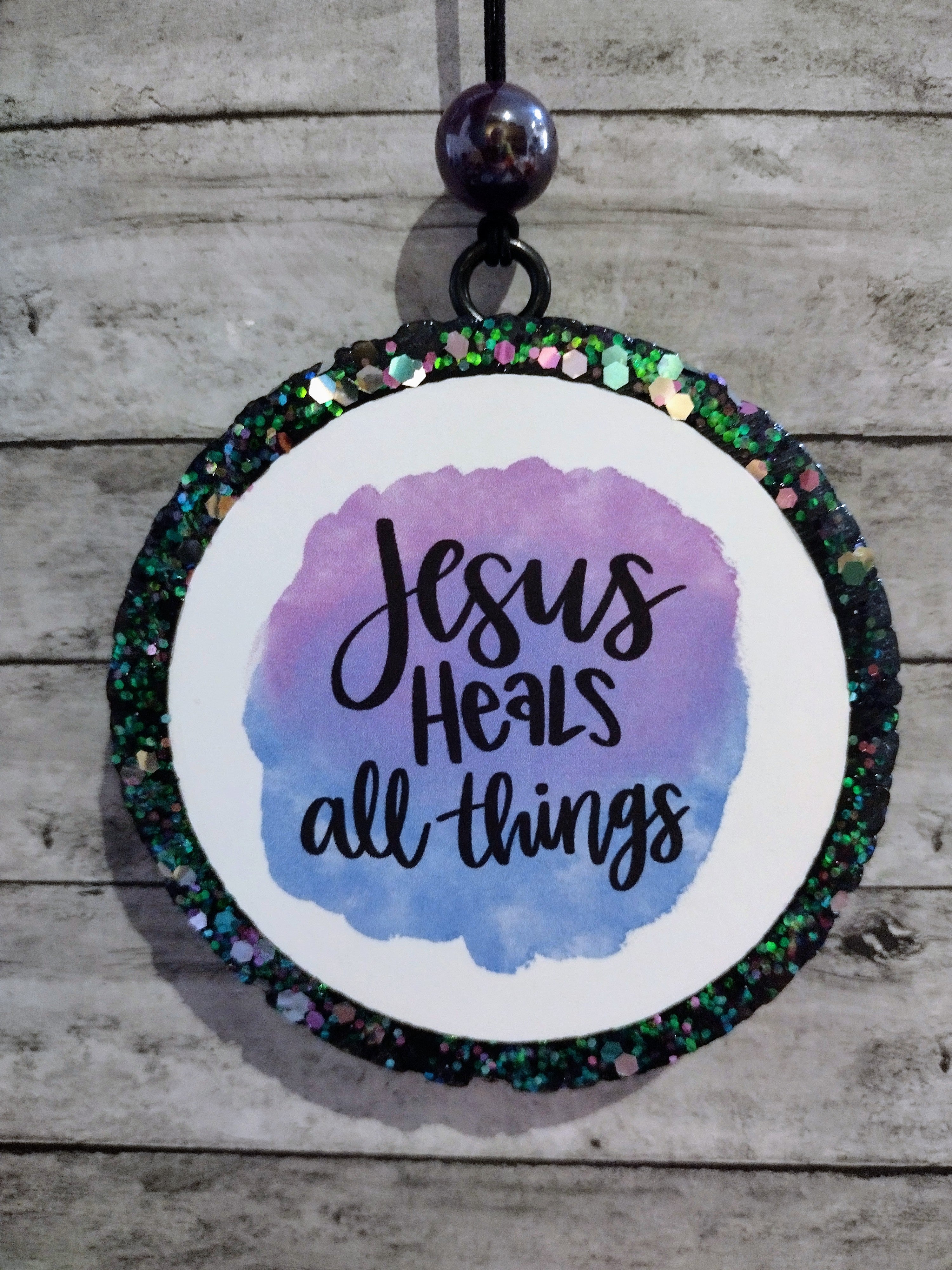 Jesus Heals All Things Car Stinkeez – birdiesmakingscents